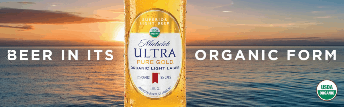 Michelob Ultra Pure Gold: Organic Beer Seeks Organic Future - Del Papa ...